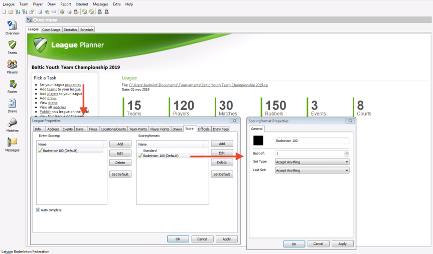 Software – Badminton 100