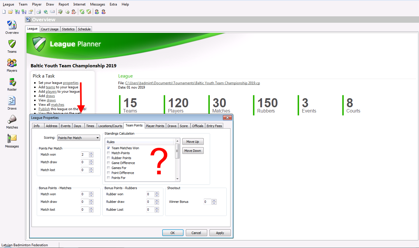 Software – Badminton 100